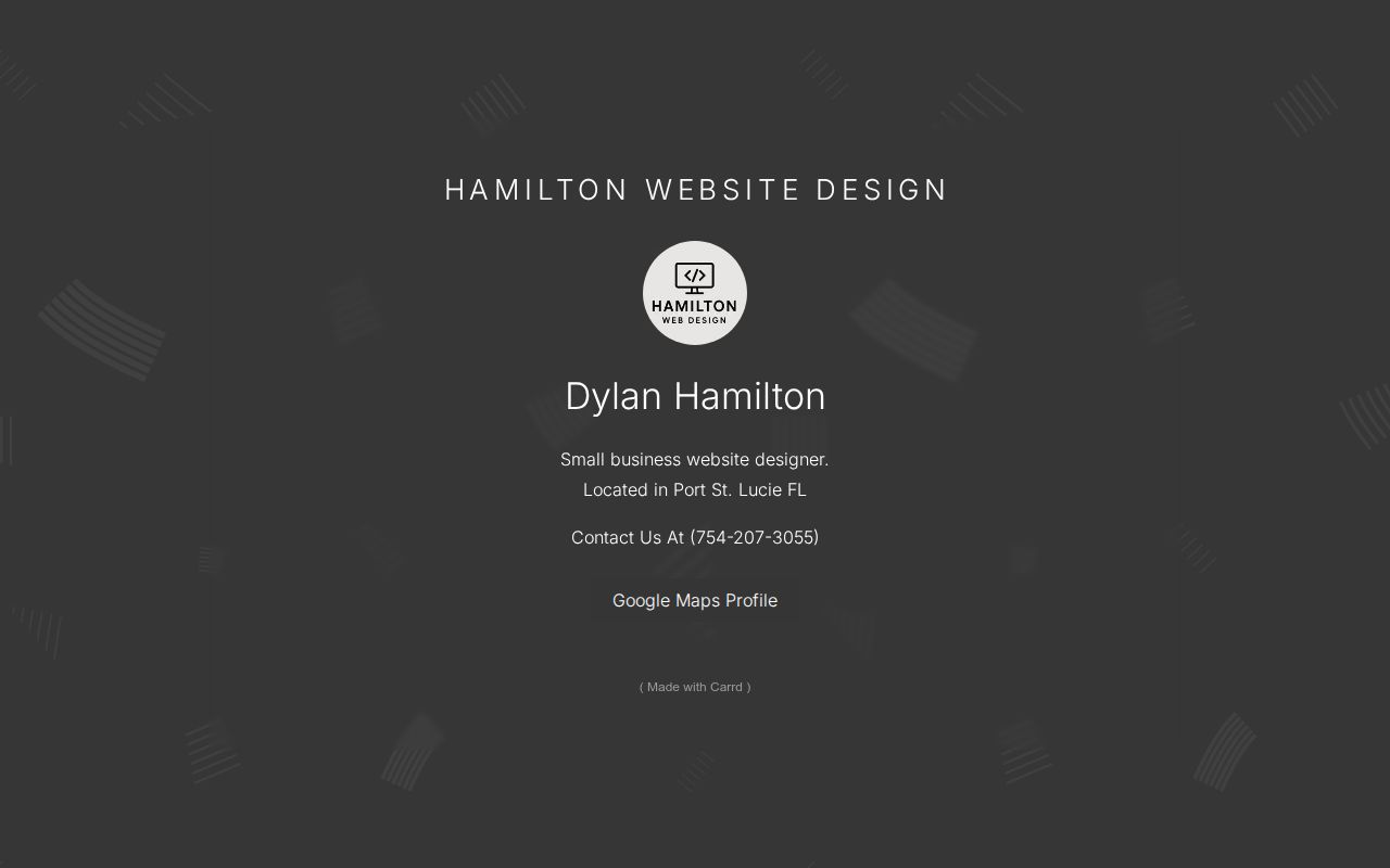 Hamilton Web Design